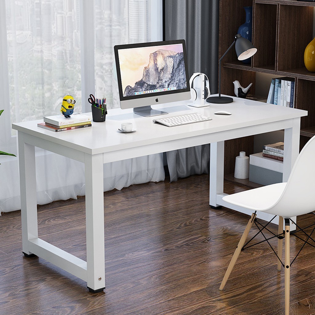 Office Table Home Office Computer Desk PC Laptop Table Storage Big ...