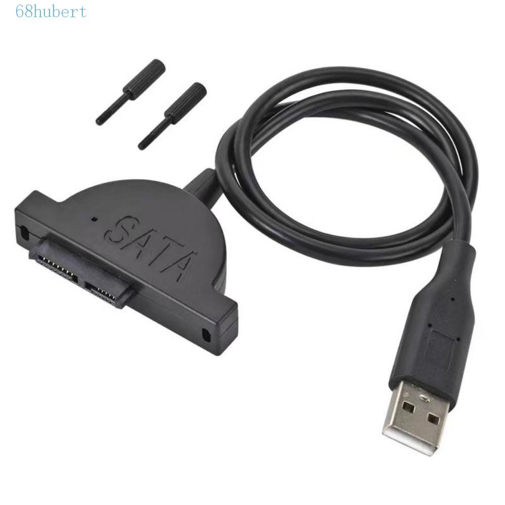 Hubert CD/DVD-ROM Drive Cord, Mini Sata II 7+6 USB 2.0 ถึง Mini Sata ...