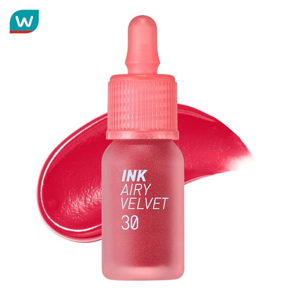 Peripera เพอริเพอร่า อิ้งค์ แอรี่ เวลเวท ลิป 4ก. 30 เวค อัพ เชอร์รี่ ...