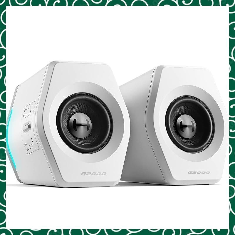 Edifier G2000 32W RGB gaming speaker for PC, PS5, and monitor with ...