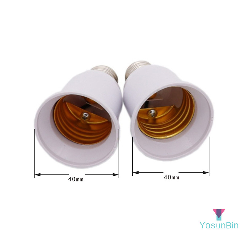 Yosunbin] E17 ซ็อกเก็ตโคมไฟ E17 ถึง E27 LED Haen CFL อะแดปเตอร์โคมไฟหลอดไฟใหม่ | Shopee Thailand