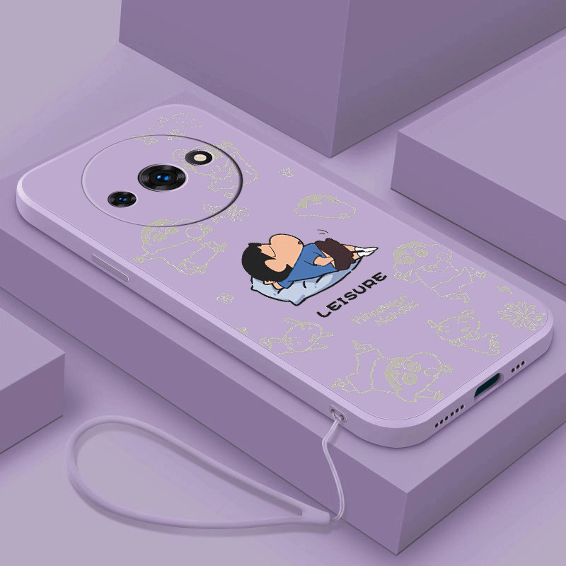 Xiaomi Redmi A3 Stylish Leisure Crayon Shin-chan Frosted Liquid Silicon ...