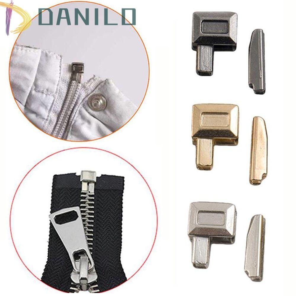 Danilo Zipper Stopper Open End 10 ชุด/แพ็คอุปกรณ์ตัดเย็บขนาด 5 Silvery ...