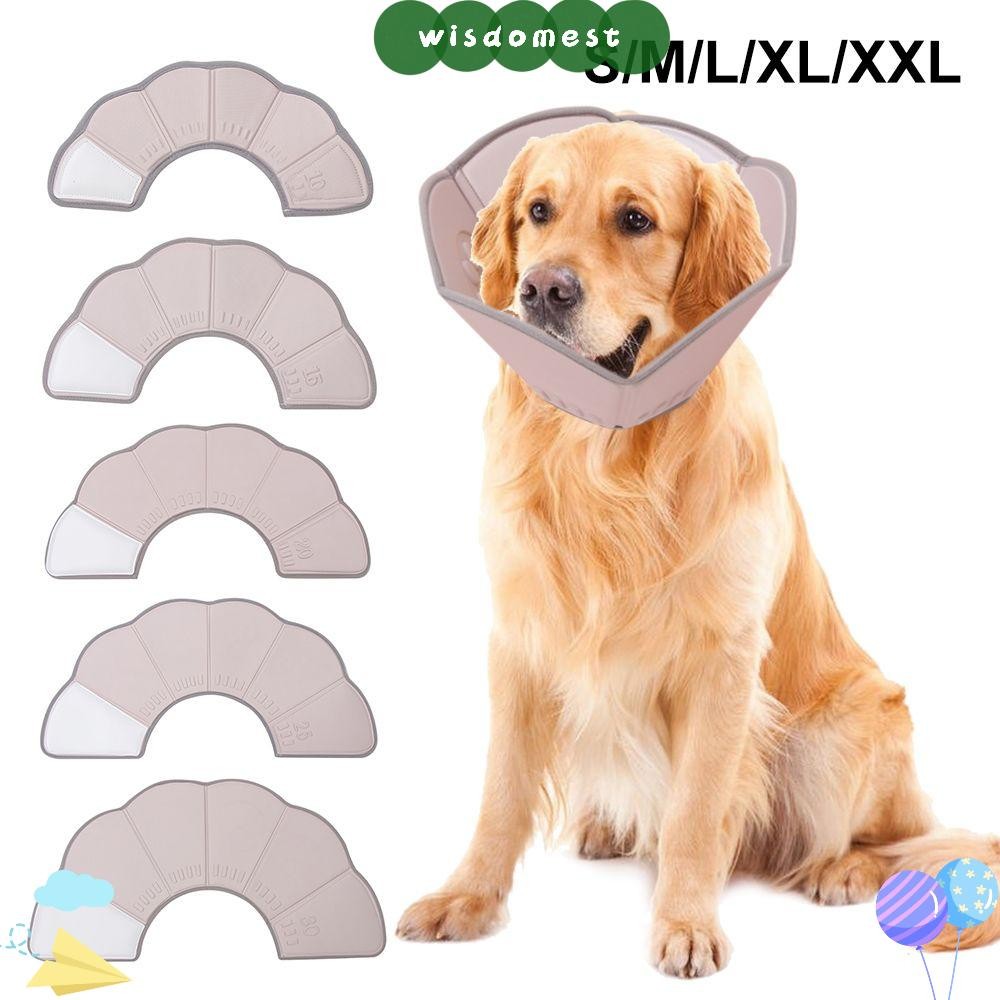 Wisdomest ปลอกคอกรวยสุนัขปรับแผล Healing Cat Anti-Bite Lick Circle ...