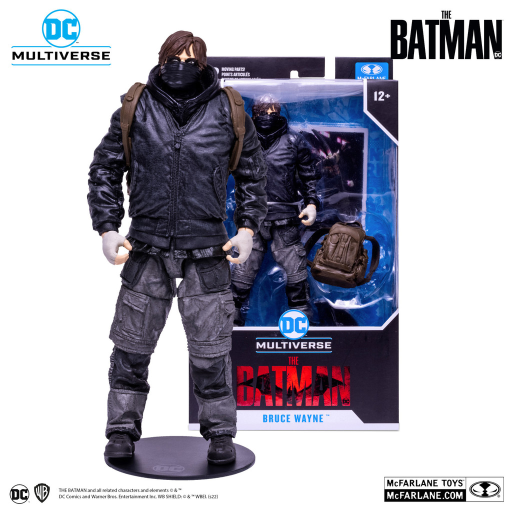 McFarlaneand DC Masked Wanderer Batman Bruce 23cm รุ่นเคลื่อนย้ายได้ ...