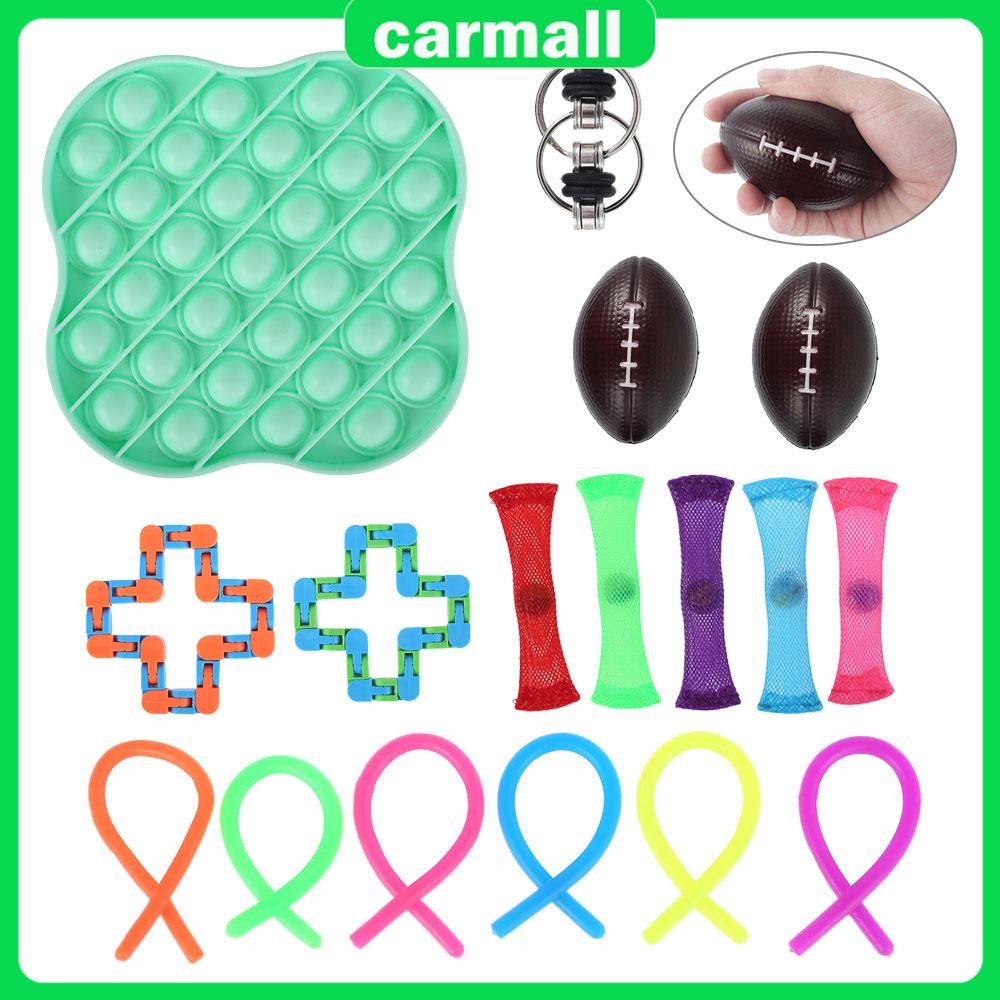 Pop Push Sensory Toy Creative ออทิสติก Sensory ของเล่นตลก Popping ความ ...