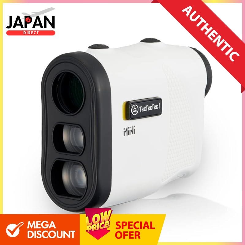 tectectec Golf Laser Distance Meter Mini+R Red text display Compact and lightweight 1 year ...