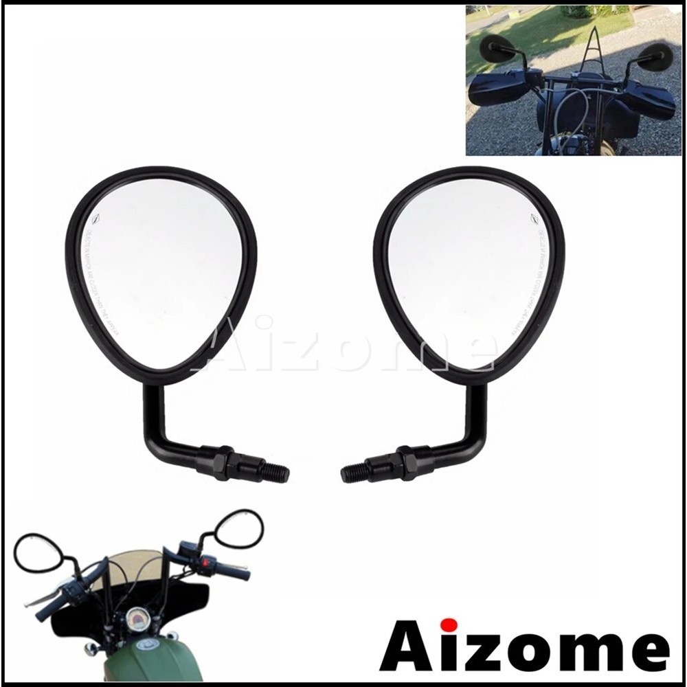 AI 10mm Motorcycle Rearview Side Mirrors For Indian Chief Chieftain ...
