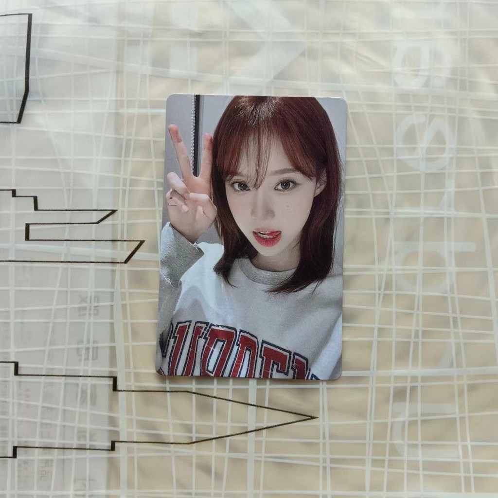 【Official card】aespa Spicy yzy1.0 WINTER Signature Card Single Concept ...