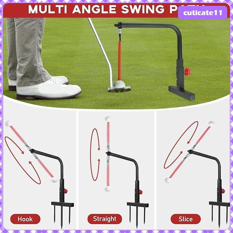 [Cuticate1] Golf Swing Groover สําหรับผู้เริ่มต้นกิจกรรมกลางแจ้ง Golfer ...