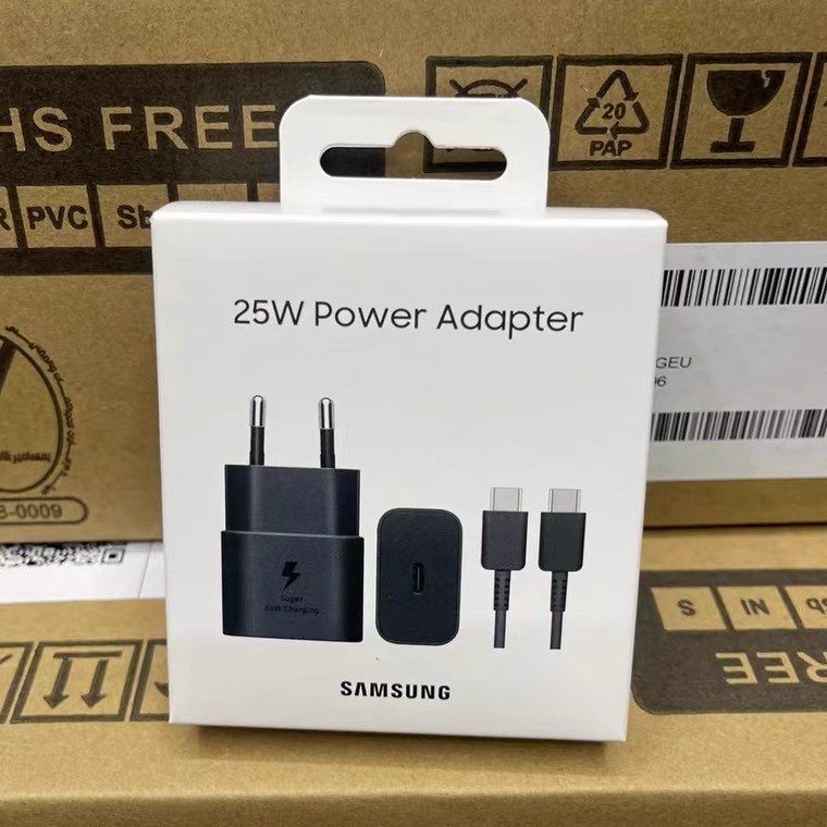 Samsung 25W Super Fast Charging type C cable Wall Charger-25W PD Travel ...