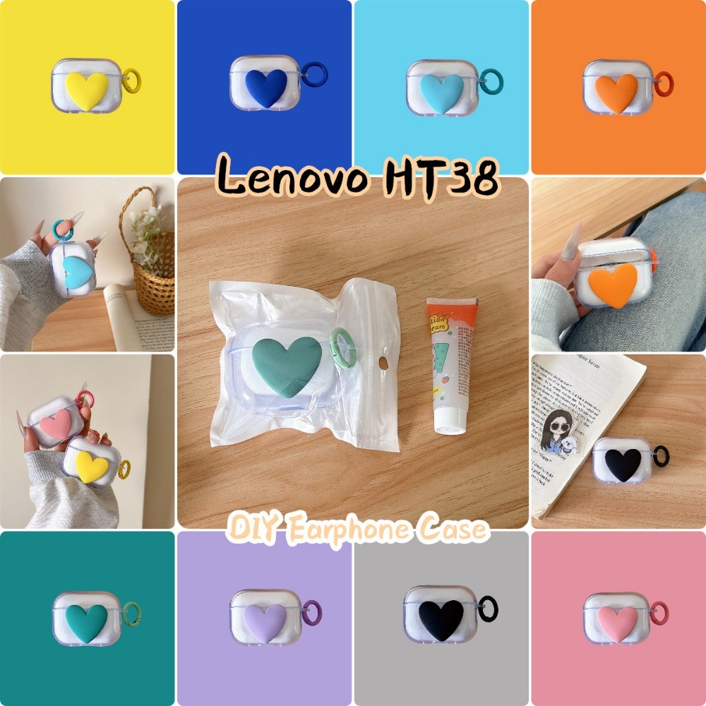 READY STOCK!นําไปใช้กับ Lenovo HT38 เคส Case เคสหูฟัง DIY รูปแบบสามมิติ ...