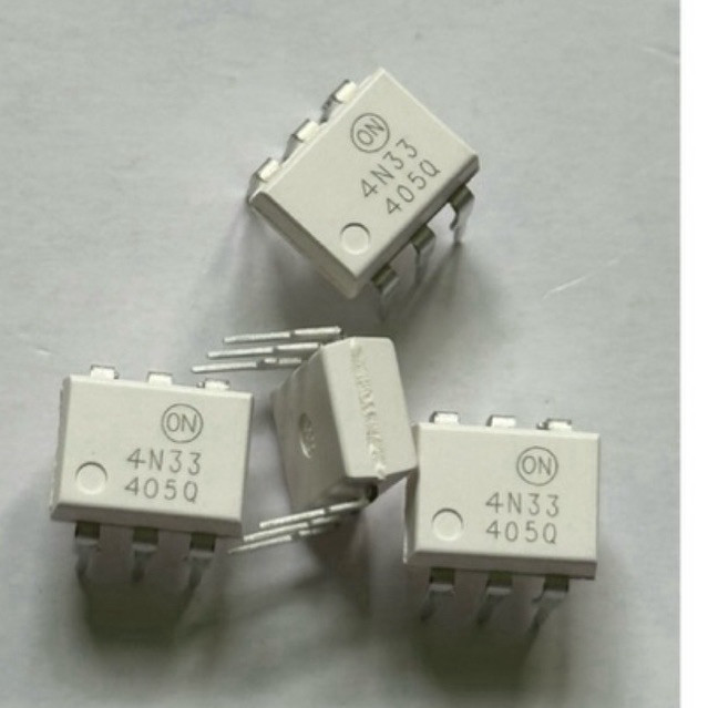 ร้านส่งไว 4N33 - ISOCOM COMPONENTS 2004 LTD - Optocoupler, Darlington Output, 1 Channel, DIP, 6 ...