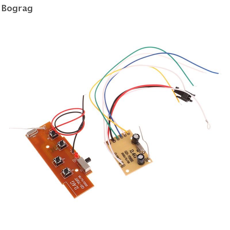 [Bogr] 2.4G 4CH RC รีโมทคอนโทรลวงจร PCB เครื่องส่งสัญญาณและตัวรับสัญญาณ ...