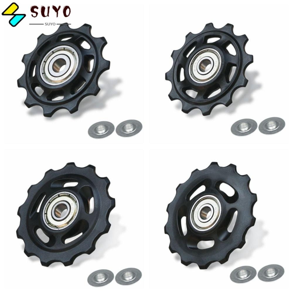 Suyo จักรยานด้านหลัง Derailleur, เรซิ่น 11T/12T/13T/14T MTB Pulley Jockey ล้อ, 2024 POM Jockey ...