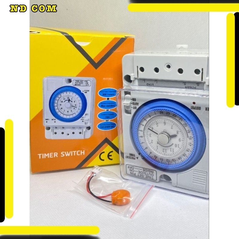 สุดคุ้ม! Timer Switch รุ่น TB388 ตัวตั้งเวลา ใช้กําลังไฟ12V/24V/220V DC ...