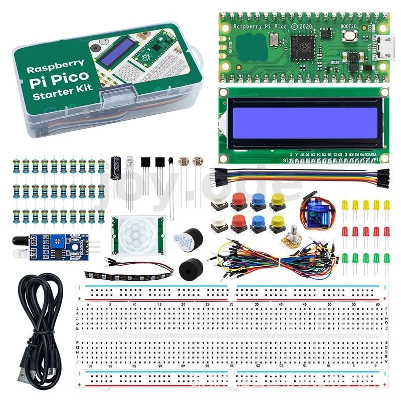 เข้ากันได้กับ Raspberry Pi RPi PICO RP2040 ชุดบอร์ดพัฒนาชุดเริ่มต้น ...
