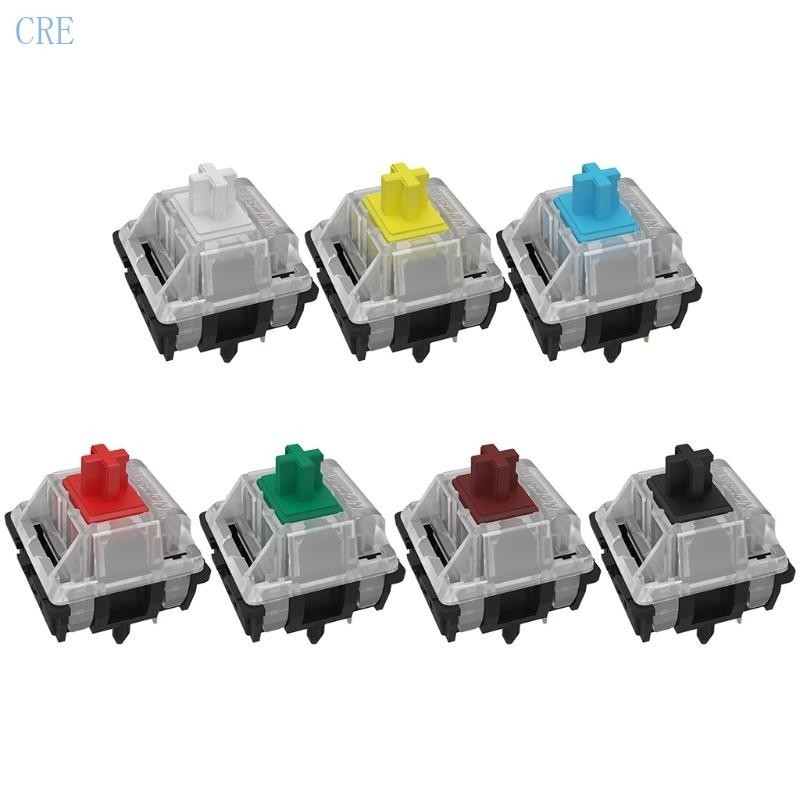 Cre Gateron Mechanical Keyboard Optical Switch สําหรับ GK61 SK61 สีขาว ดํา แดง น้ําตาล | Shopee ...