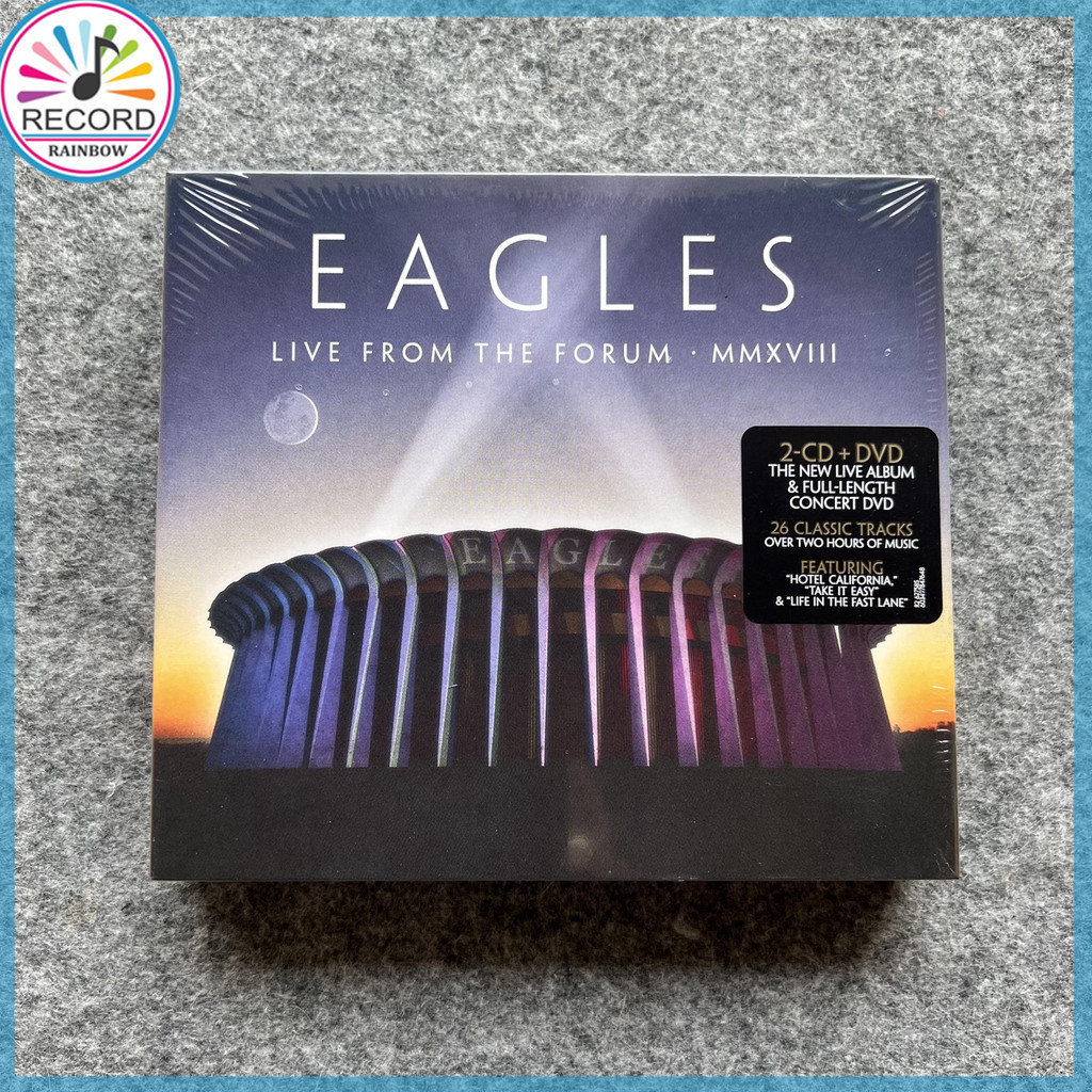 Eagles Live From The Forum MMXVIII 2CD+DVD Original Album [Sealed] Brand New | Shopee Thailand
