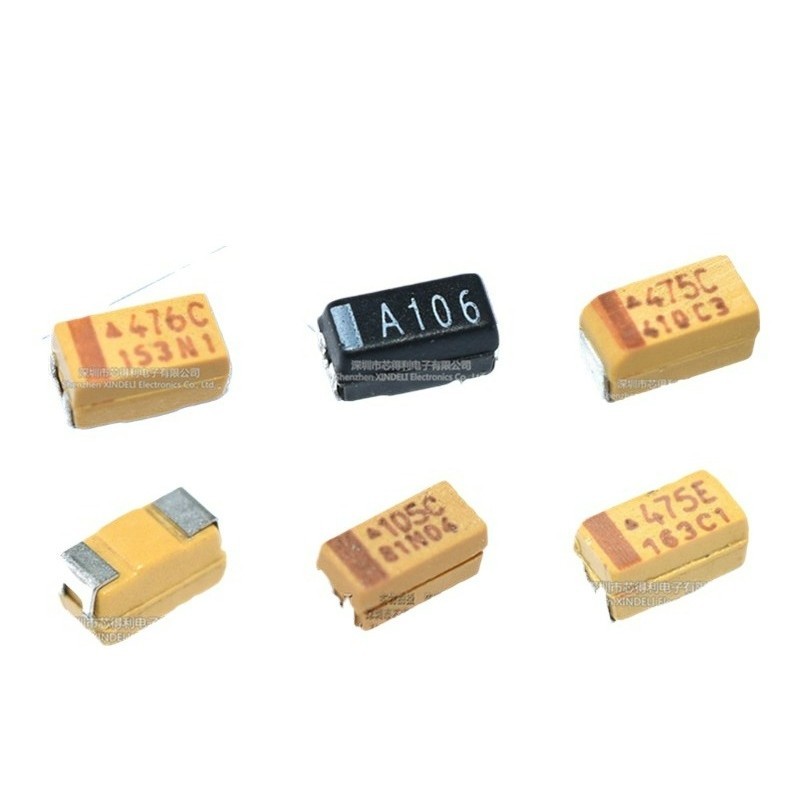((5 ชิ้น) ชิป Tantalum Capacitor A ประเภท 25v16v10v 10UF 1UF 2.2 3.3 4. ...
