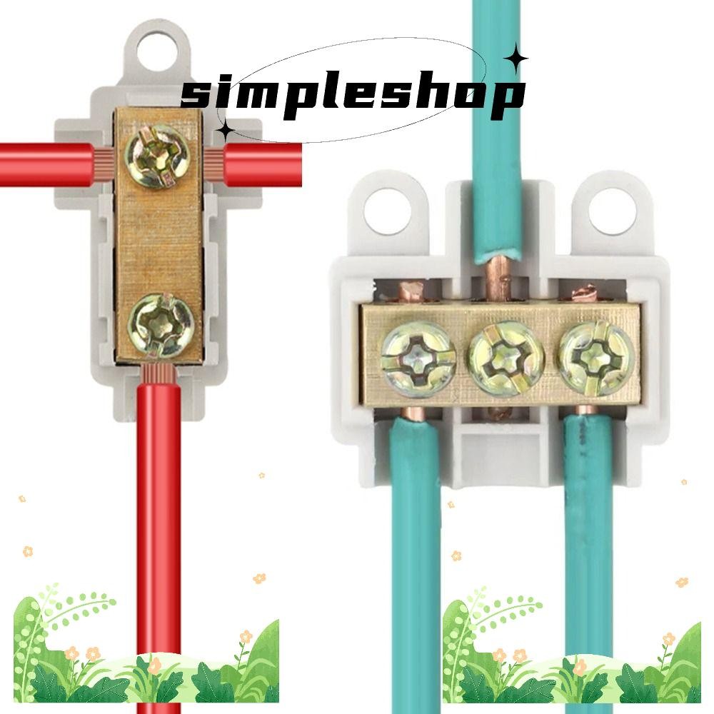 Simple T-type สายไฟขั้วไฟฟ้าทั่วไปเชื่อมต่อล็อค Quick Crimp Splitter ...