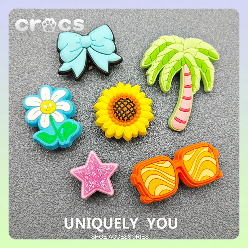 jibbitz crocs Summer sunflower jibbitz crocs เกาหลี crocs jibbitz ...