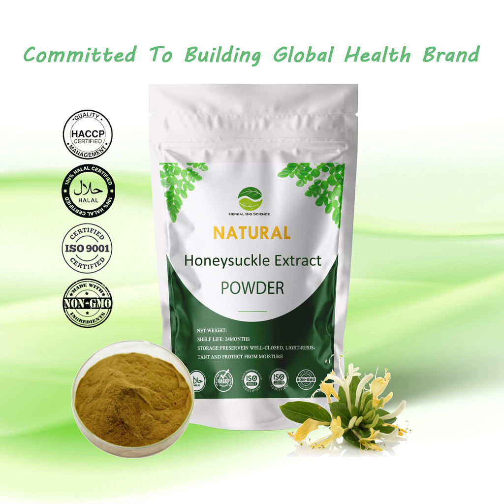 Naturalhoneysuckle Extract Powder/100g-1kg/Lonicera Confusa Extract/เอฟ ...