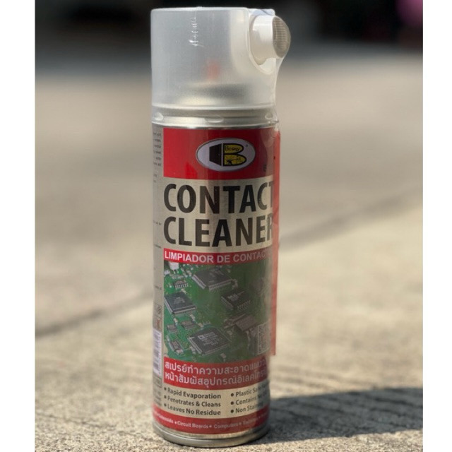 ไม่มีกลิ่นคาว น้ำยาทำความสะอาดหน้าสัมผัส (Bosny Contact Cleaner 200ml ...