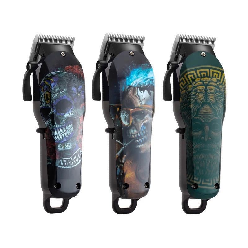 Kemei KM-735 Retro น้ํามันหัว Clipper Water Transfer ไฟฟ้าผม Clipper ผม ...