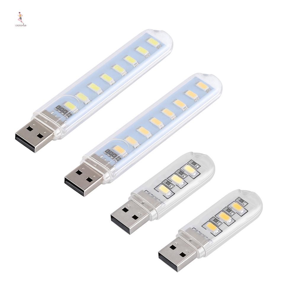 Cross USB ไฟ LED แล็ปท็อปโน้ตบุ๊คไฟ USB ขนาดเล็กหลอดไฟ LED 3LEDs 8LEDs ...
