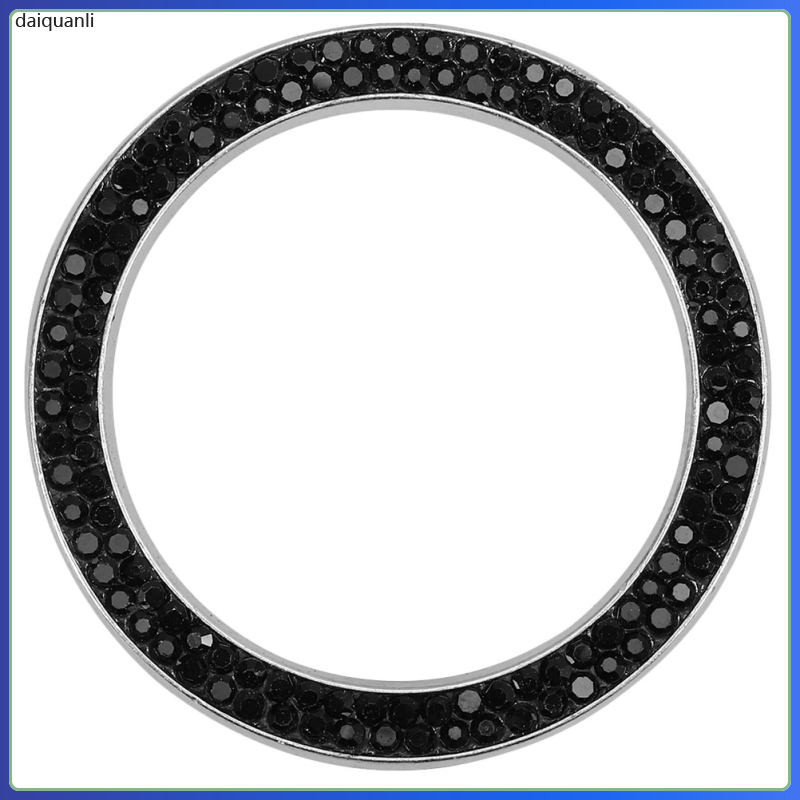 วงกลมตกแต่งจุดระเบิด Push to Start Bling อุปกรณ์ตกแต่งรถยนต์ปุ่ม ...