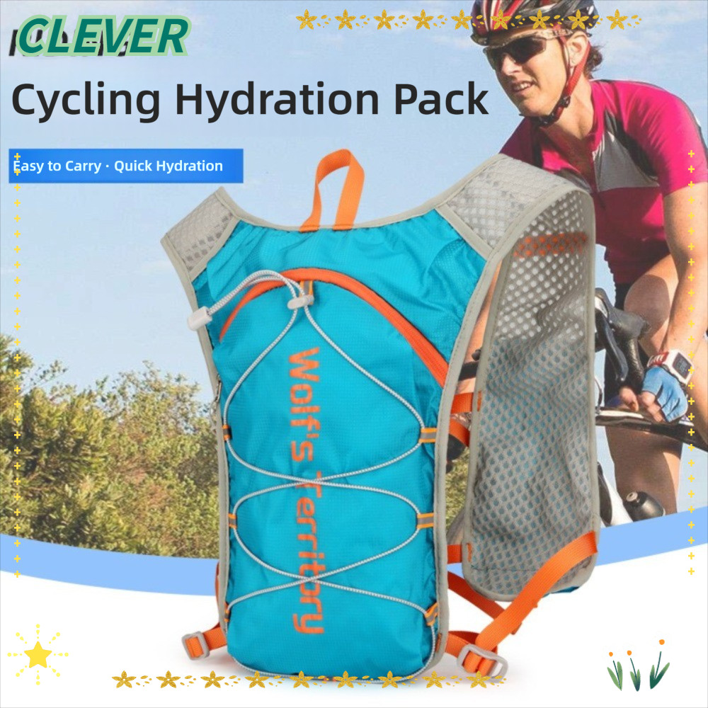 กระเป๋าวิ่ง CLEVER, 5L Ultralight Marathon Hydrating Backpack, เสื้อ ...