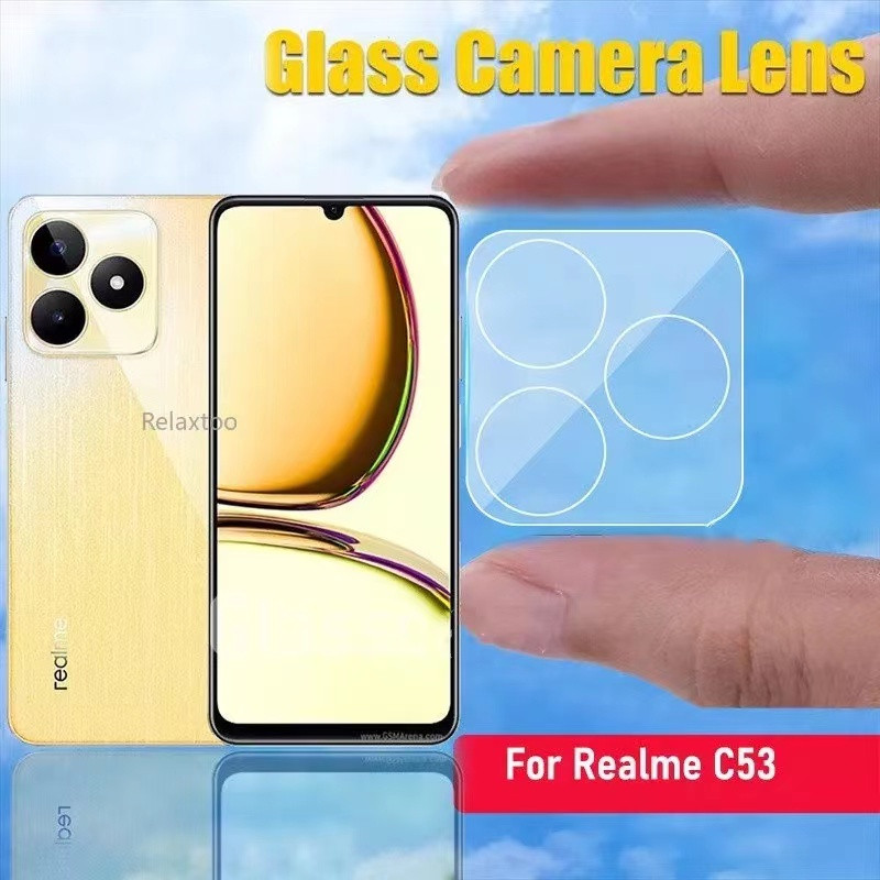 ฟิล์มกระจก กันรอย เลนส์กล้อง สำหรับ Oppo Realme Note50 Realme C55 C53 ...