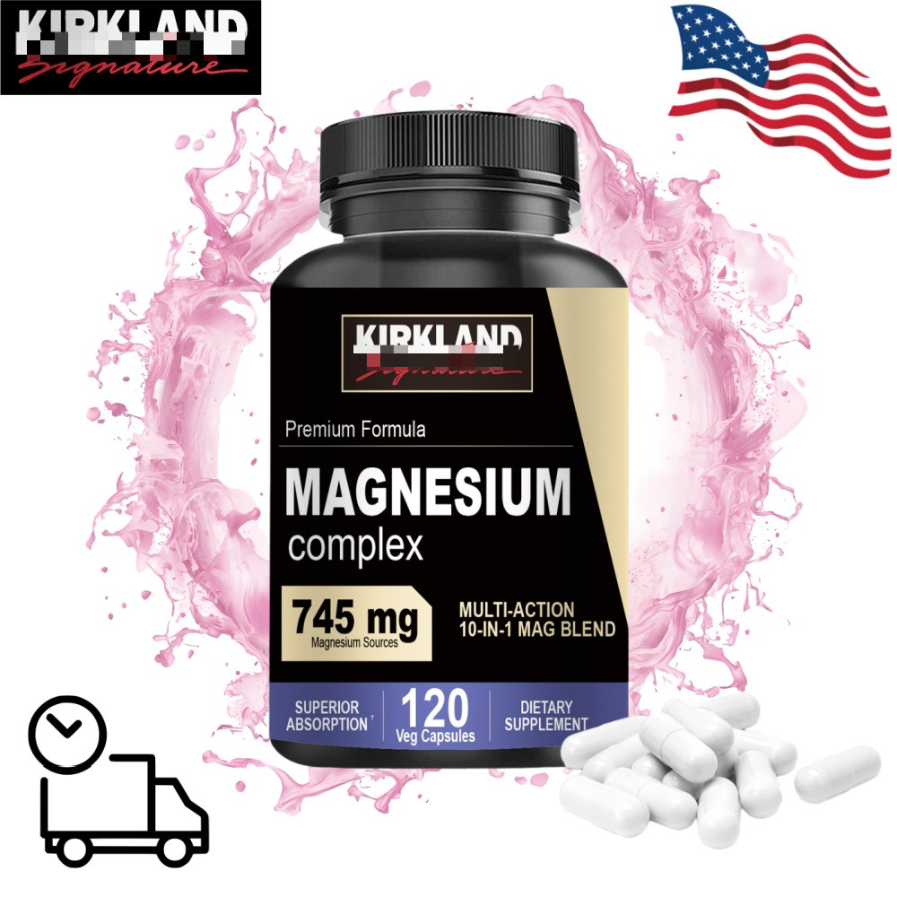 KIRK-LAND Magnesium complex capsule-แมกนีเซียมคอมเพล็กซ์-ควบคุมการทำงาน ...