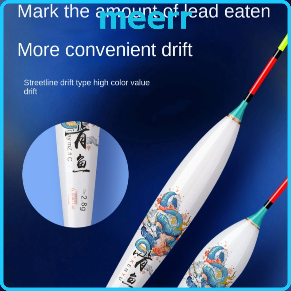 MEERR Fishing Lure Float ตัวบอบเบอร์ทรงสามเหลี่ยมที่ไวต่อการตรวจจับ ใช้ ...