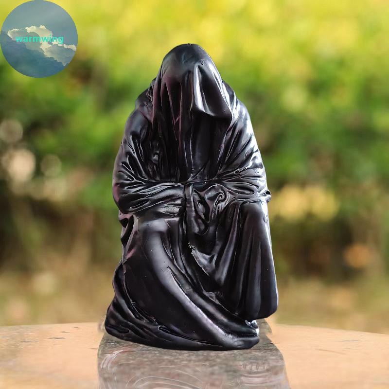 Warmwing Faceless Ghost รูปปั้น ck Robe Gothic เรซิ่น Figurine ck สยอง ...