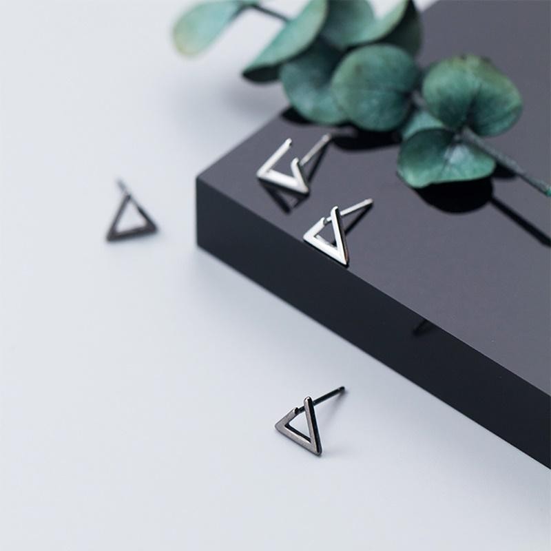 Prism Earrings ต่างหูเงินแท้ S925 [MERCELO] | Shopee Thailand