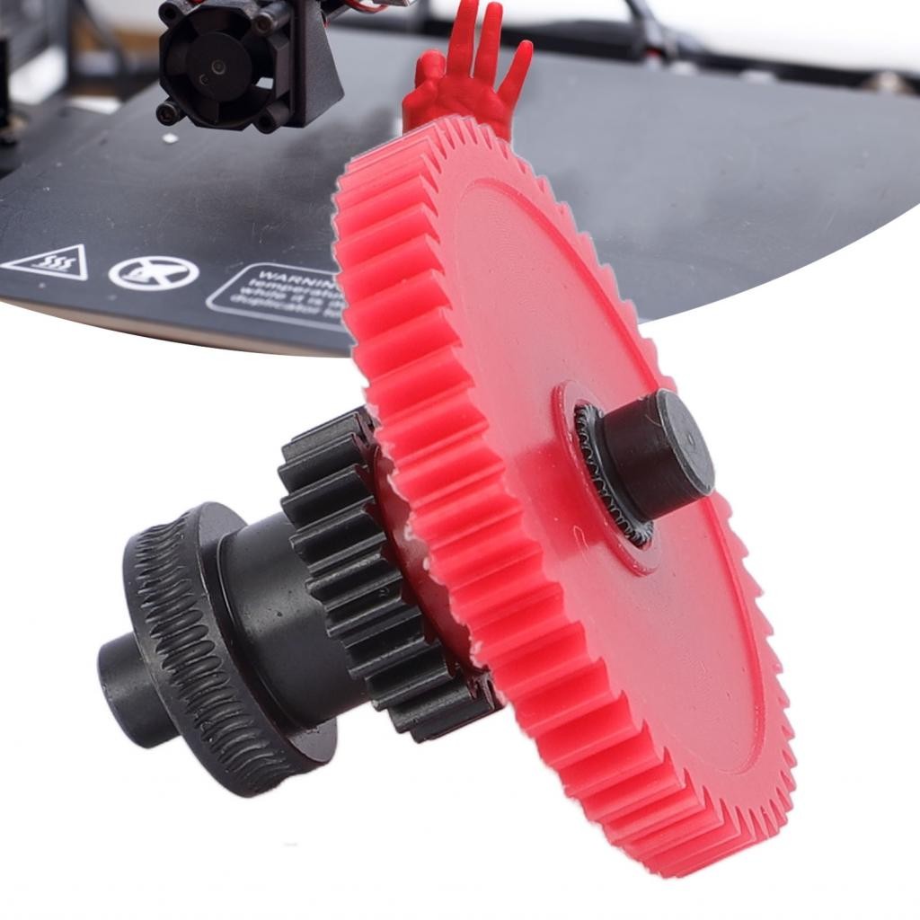 Extruder Dual Gear Kit ในตัวเพลา 3D เครื่องพิมพ์ DLC Nano การเคลือบ ...