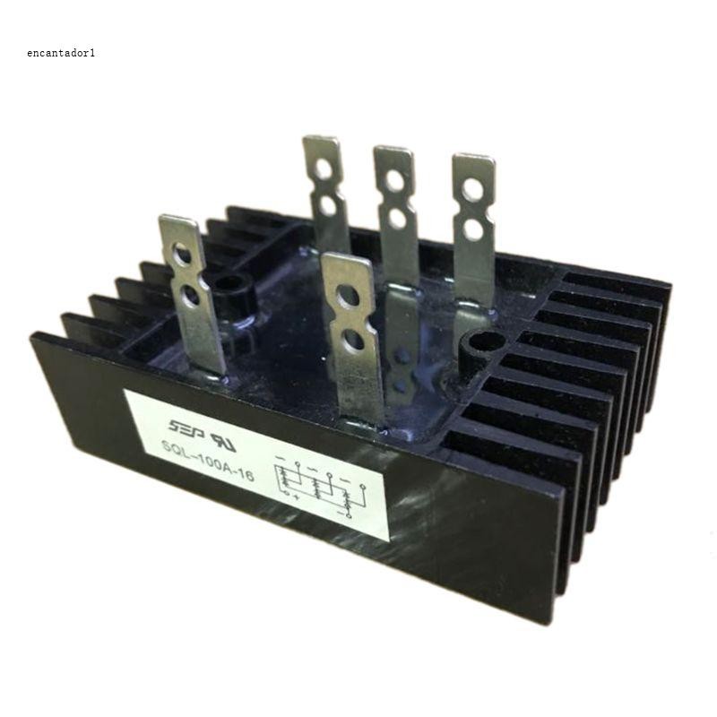 EC 5 Terminals 3-Phase Diode Bridge Rectifier 100A 1600V แรงดันไฟฟ้า ...