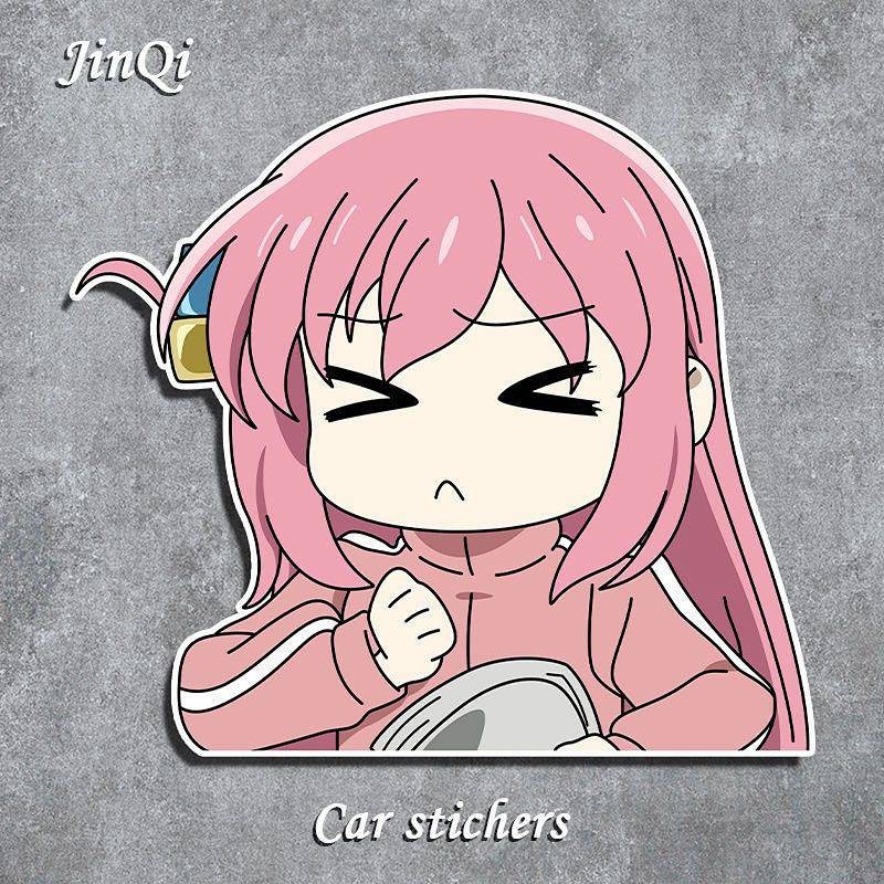 【Ready Stock】 Anime Two-Dimensional Rear Rattan One Li Bumper Stickers ...