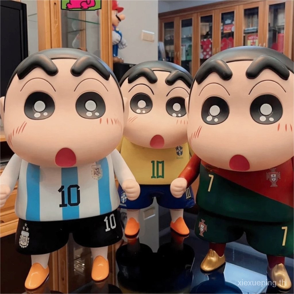 การ์ตูนการ์ตูน 23 ซม. Piggy Bank Shin-Chan ไวนิล Messilo สินค้าอะนิเมะ ...