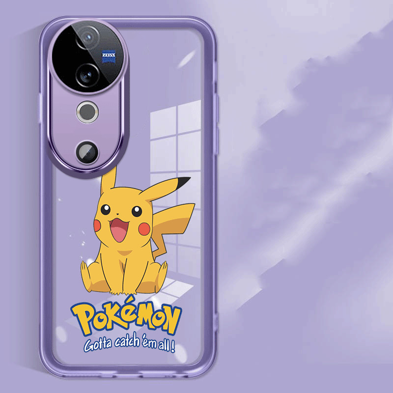 Vivo V50 V 50 Cover Joyful น่ารัก Pokemon เคสยางยืดหยุ่นคริสตัลใสปลอก ...