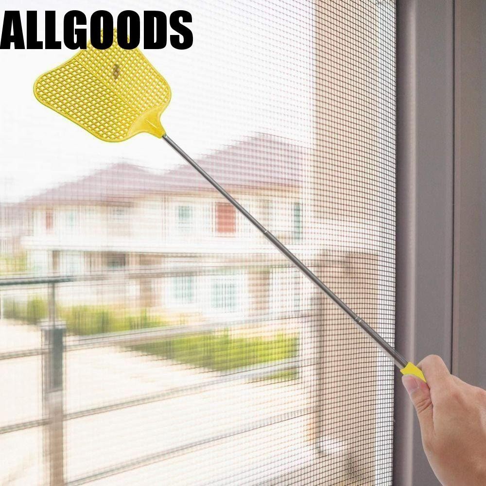 Allgoods ไม้ตียุง, สแตนเลส Telescopic Fly Swatter, Bug Zapper แบบพกพาสี ...