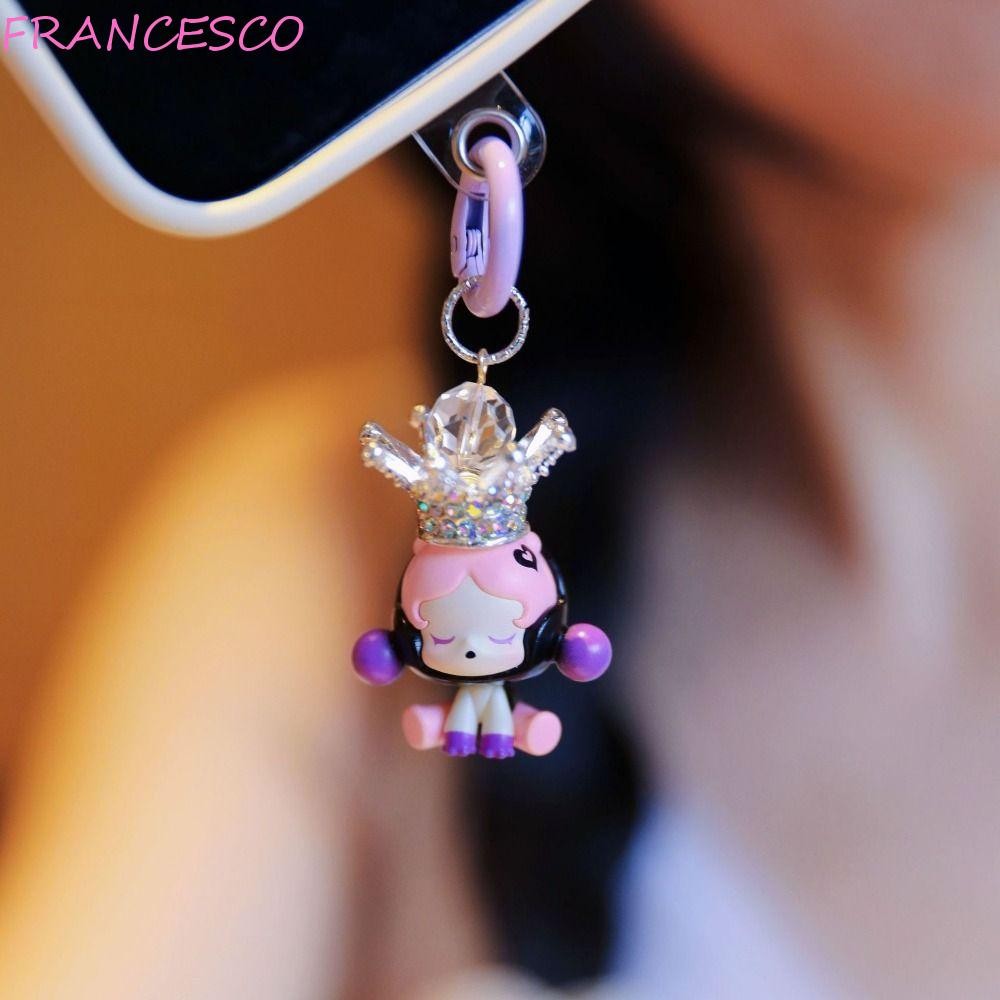 Francesco Labubu Phone Pendant, Molly Dimoo Labubu Phone Keychain, พวง ...