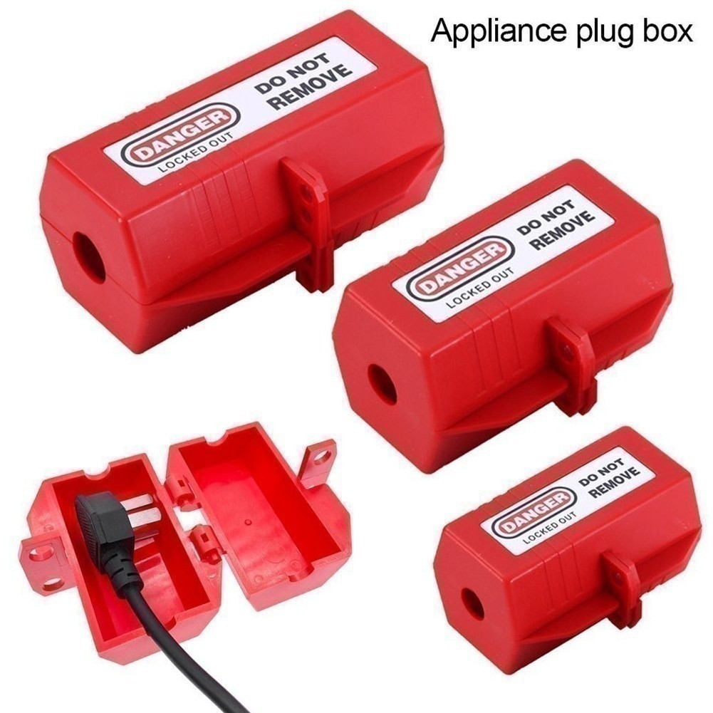 【AMANDA】Safety Plug-Lock Box Electrical Plug Tools Device-Engineering ...