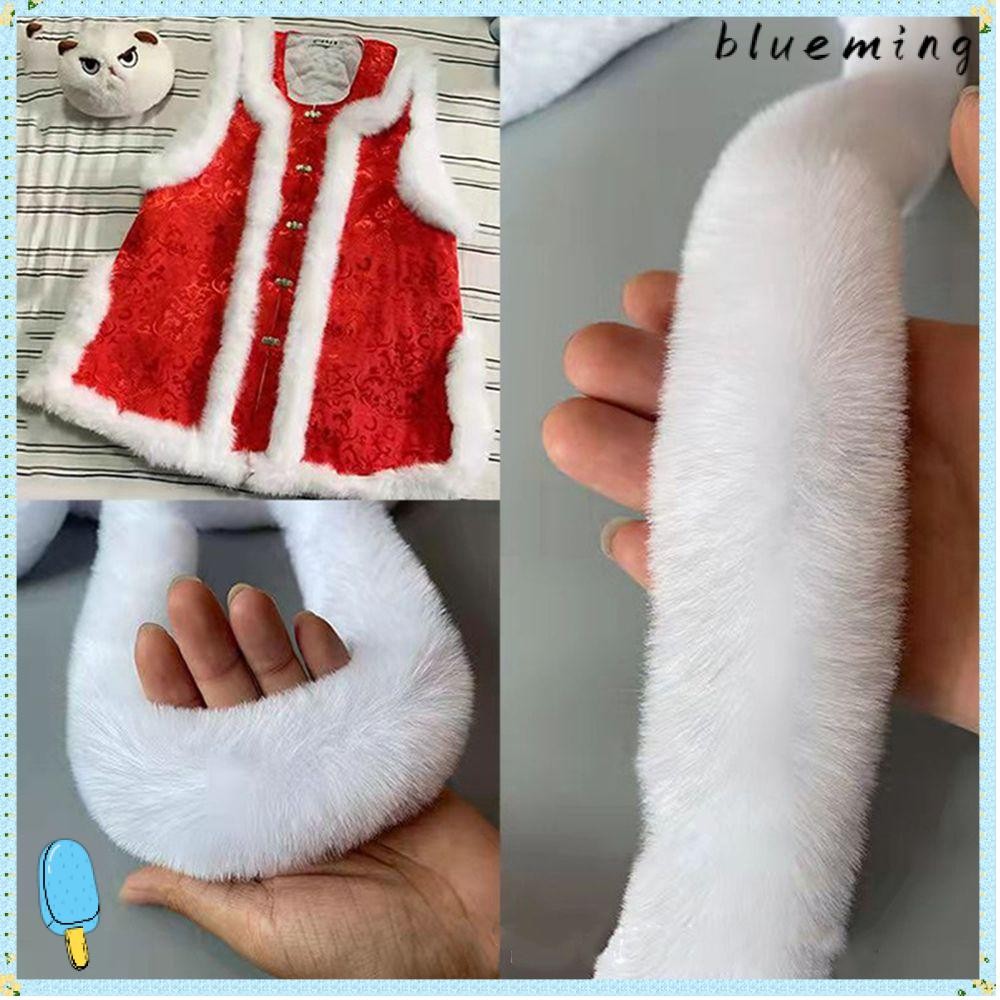 Blueming2 Furry Ribbon Scarf Trimming Ribbon Furry Fluffy 100cm ...
