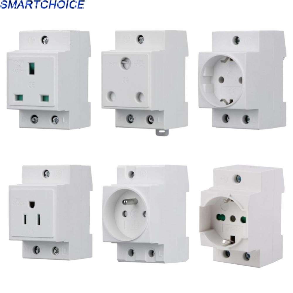 DIN Rail Socket Consistent Power Supply Easy Installation Electrical ...