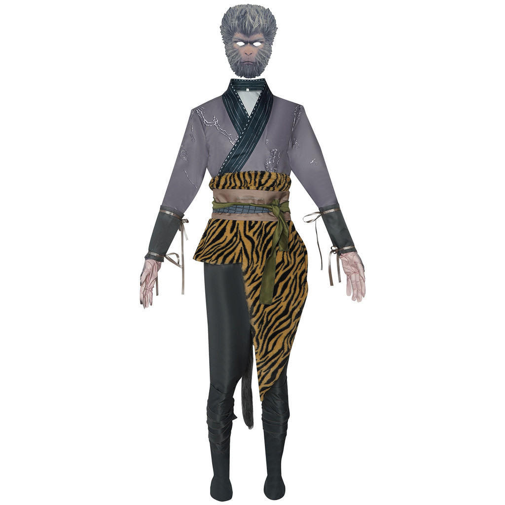 Black Myth Goku เด็กผู้ใหญ่ cos เครื่องแต่งกาย Goku Monkey King คอสเพล ...