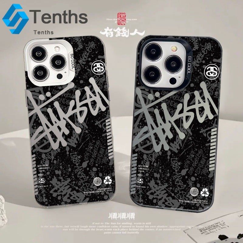 กรณีเงินสี For IPhone 8 7 Plus 11 1213 15 14 Pro Max X XR Xs Max ยอด ...