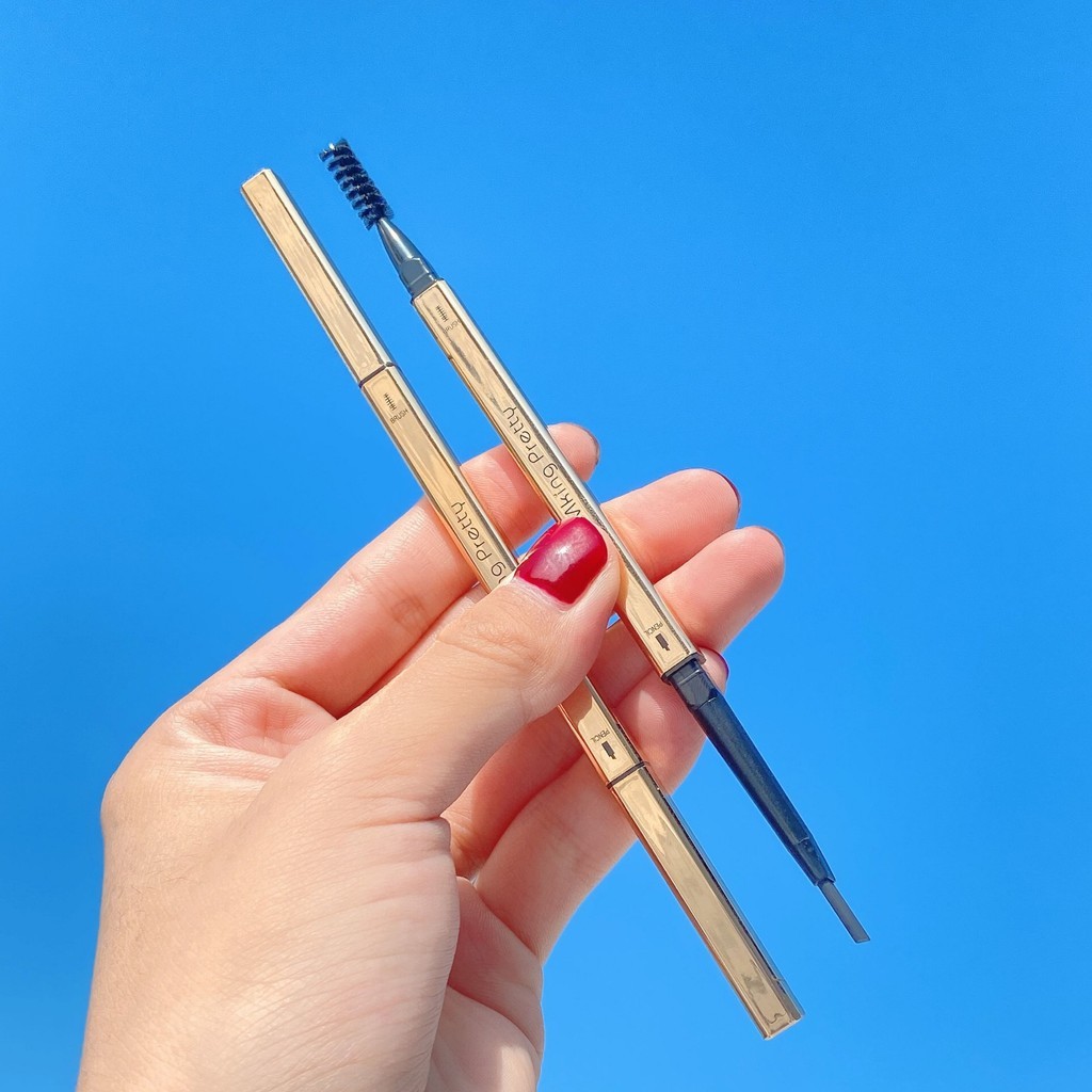 lameila：E807- ดินสอเขียนคิ้ว แบบหมุน พร้อมแปรงปัดคิ้ว เนื้อดี เขียนง่าย เส้นคม กันน้ำ ติดทนนาน ...